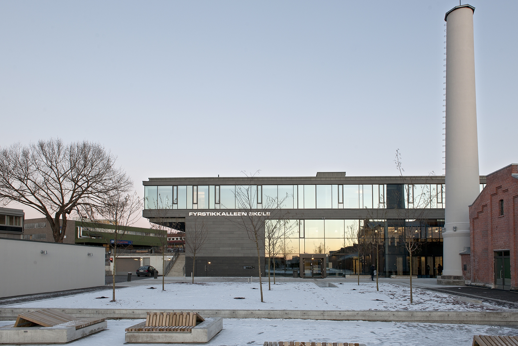 Ungdomsskoletilhørighet for Hasle skole